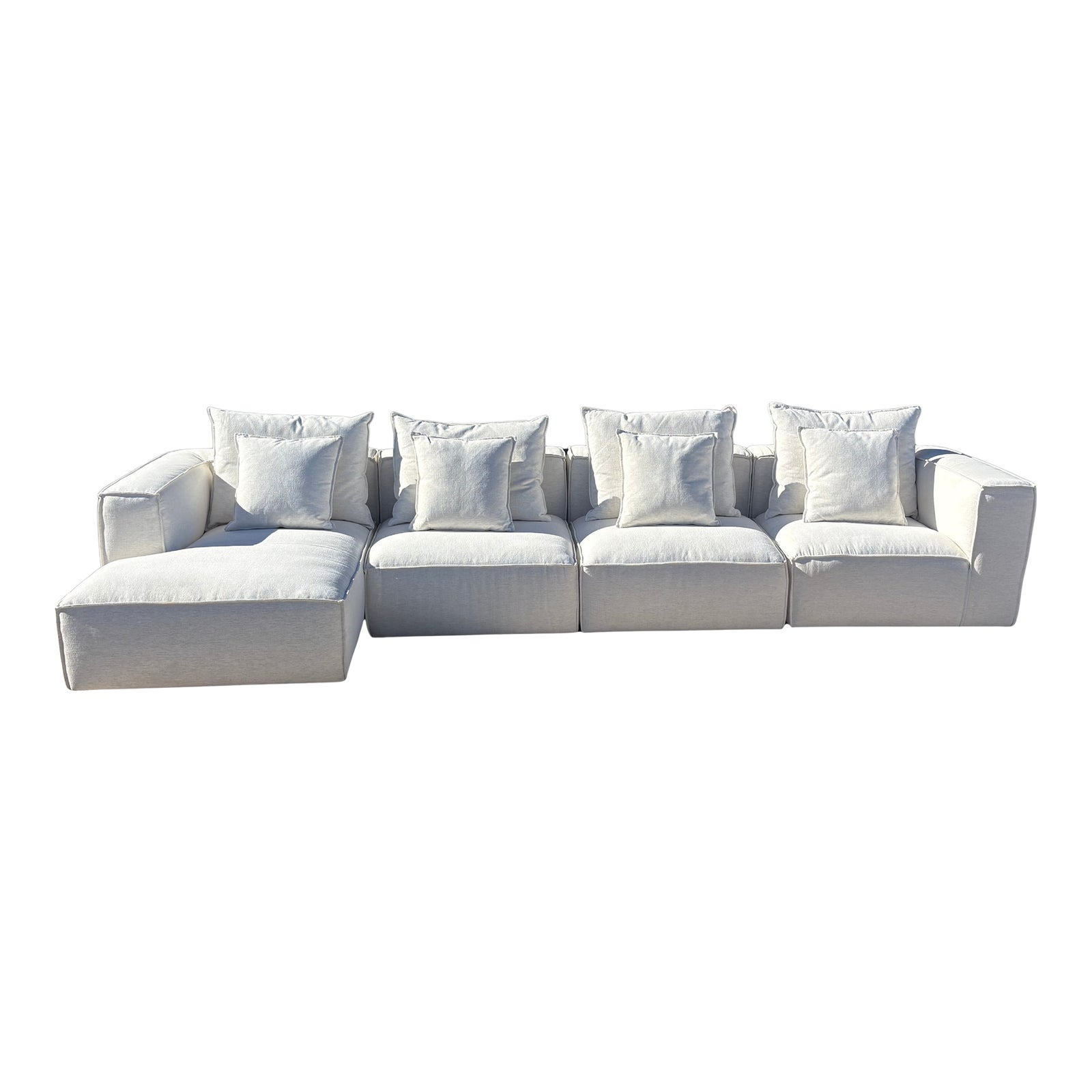 Arhaus Coburn Modular Sectional – Nomad Snow (Crypton Performance ...