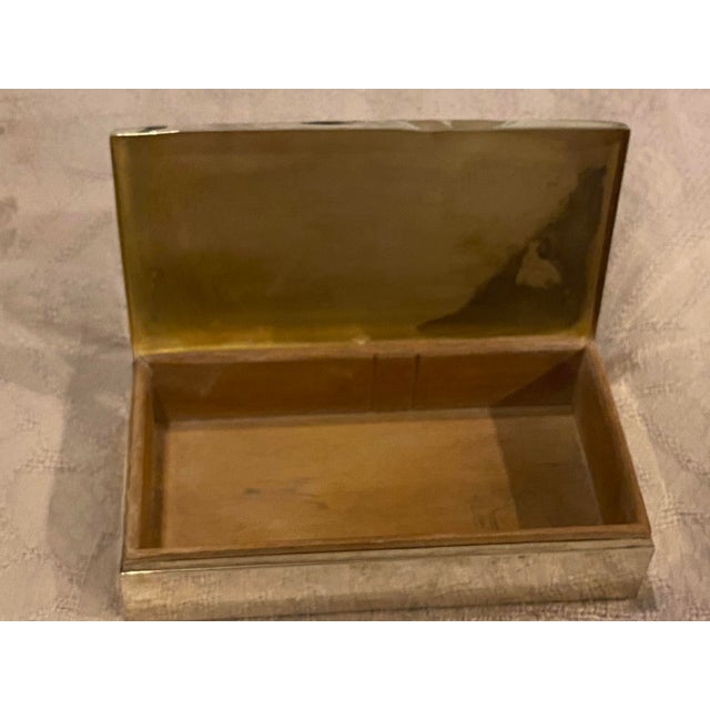 1960s Mid-Century Modern Sterling Silver Desk Box Scully & Scully ...