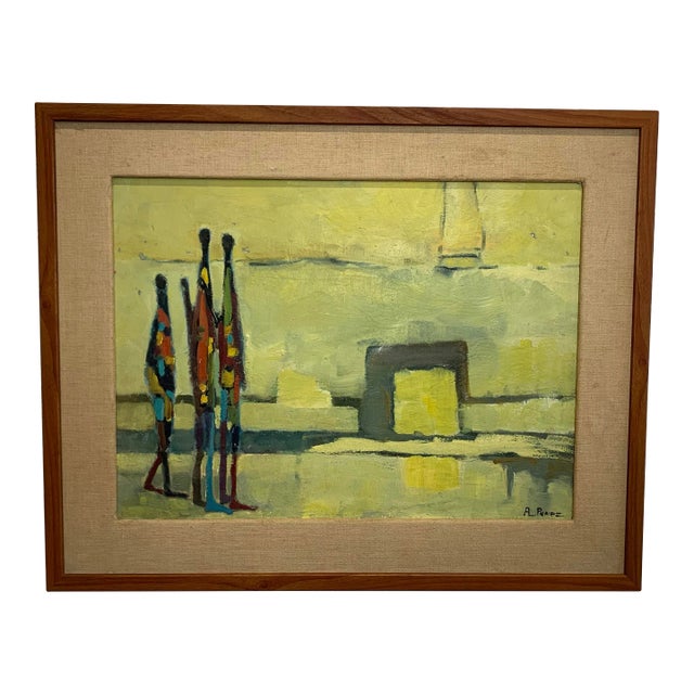 Original A. Perez Abstract Painting | Chairish