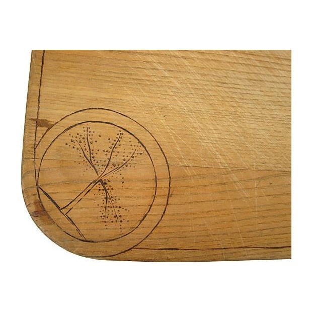 Artisan Crafted Wood Cutting Board Kitchen Chopping Block | Chairish