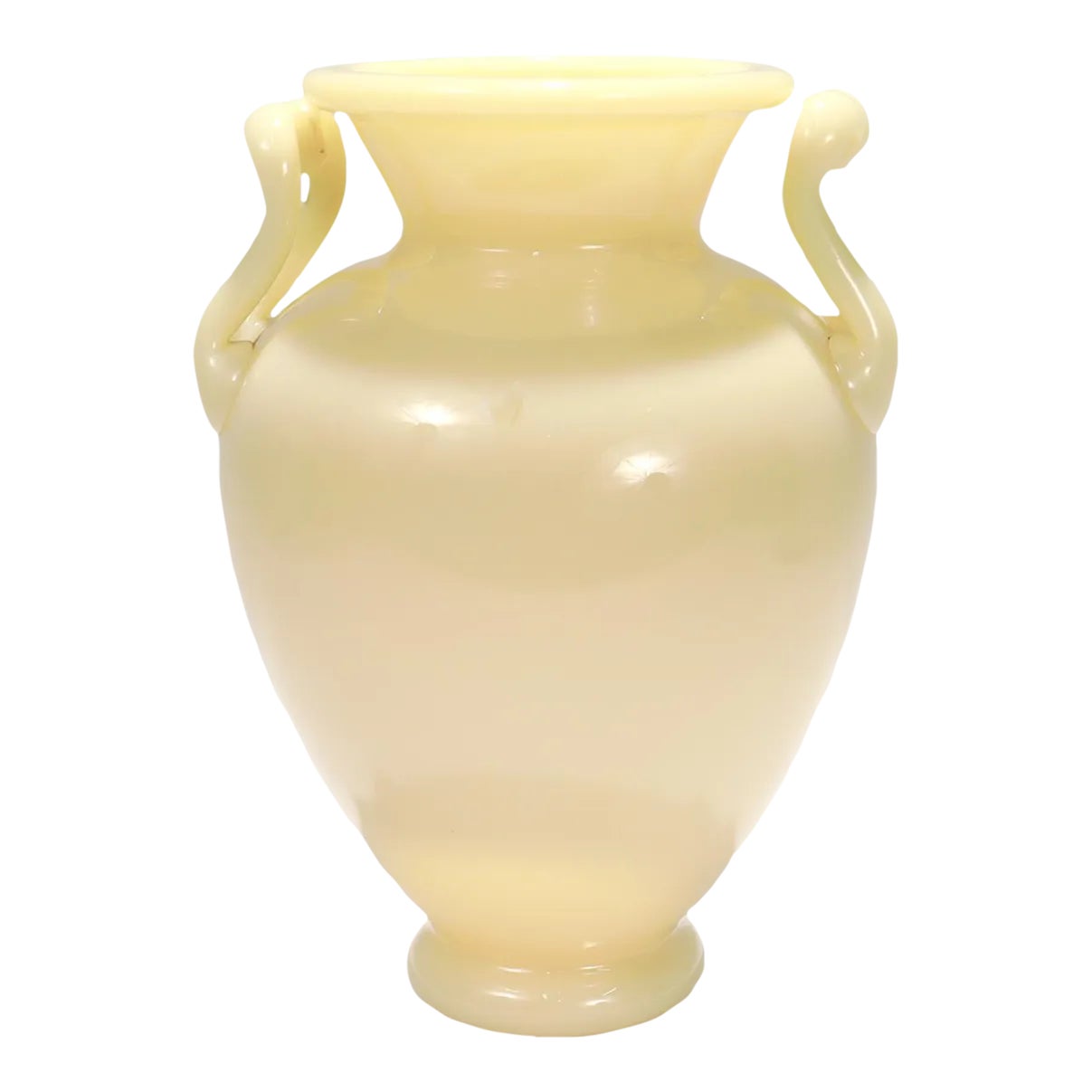 Antique Steuben Ivory Art Glass Carder Era Vase or Urn Shape No. 8508 ...