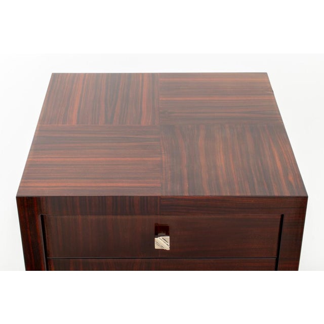 Patrick Gaguech Art Deco Style Side Tables, Pair | Chairish