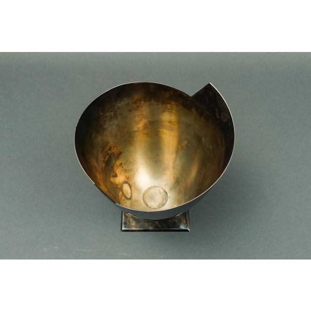 Late 20th Century Elsa Rady for Swid Powell Vintage Post Modern Silver ...