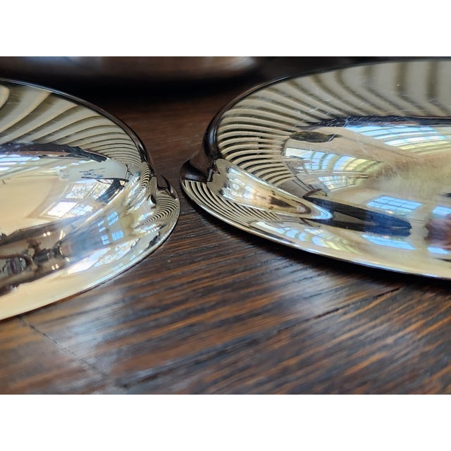 Vintage Oneida Silver Plate Appetizer Plates / Hors d'Oeuvre Plates ...