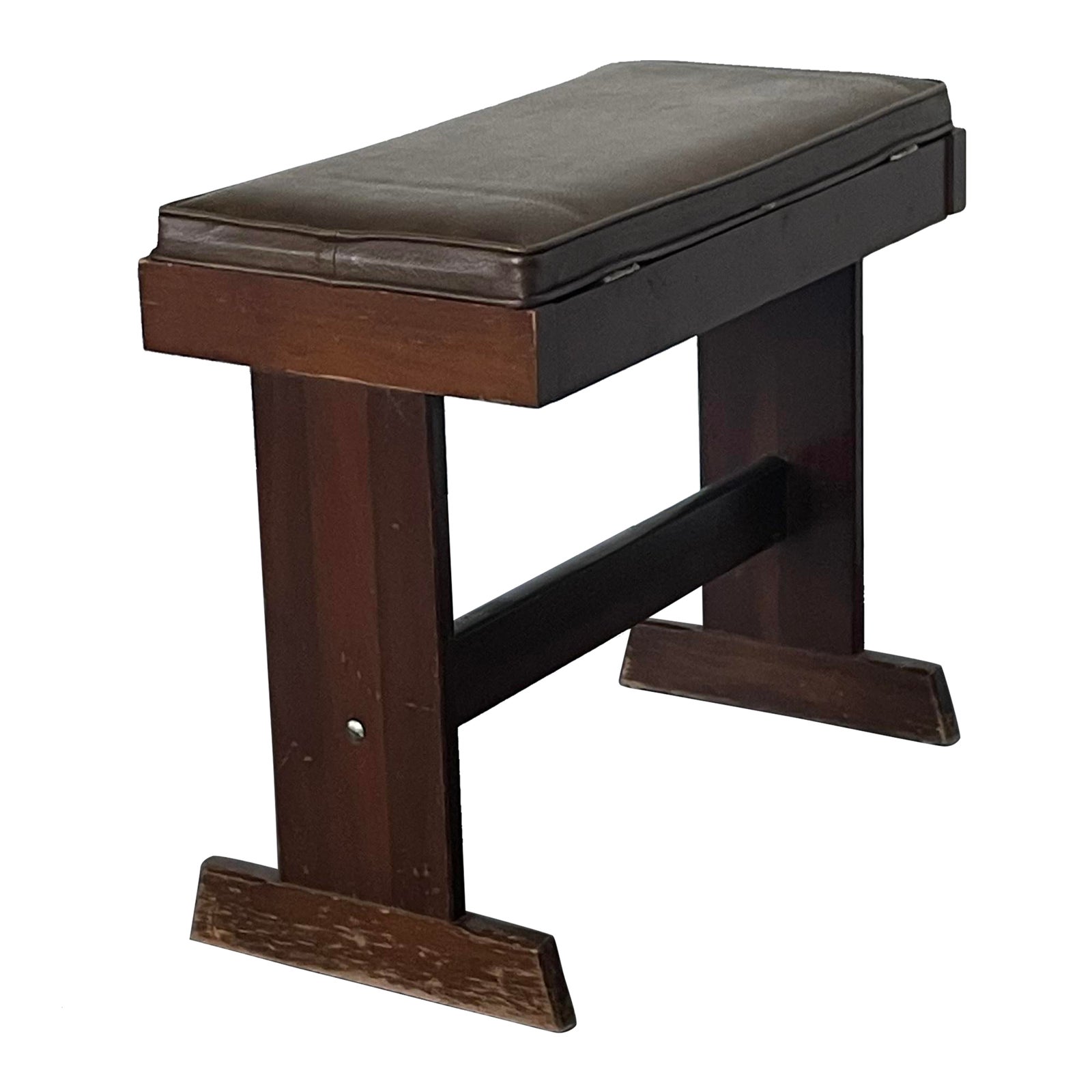 Late 20th Century Kimball Piano Bench | Chairish