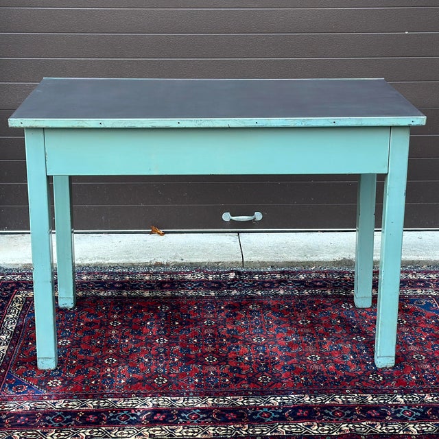 1950's Usps Post Office Postal Mail Sorting Steel Industrial Desk ...