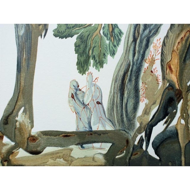 Salvador Dali, The Forest of Suicides, Woodcut | Chairish