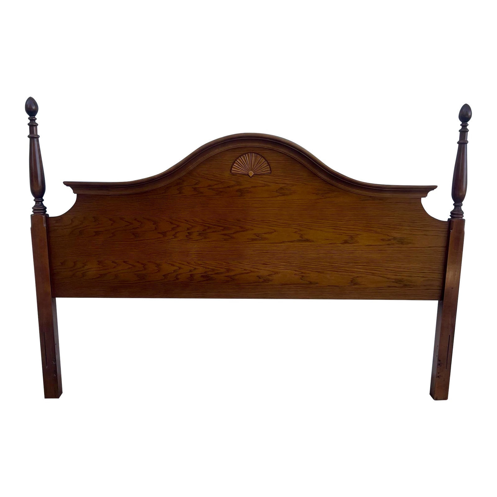 Vintage King Size Traditional Style Headboard | Chairish