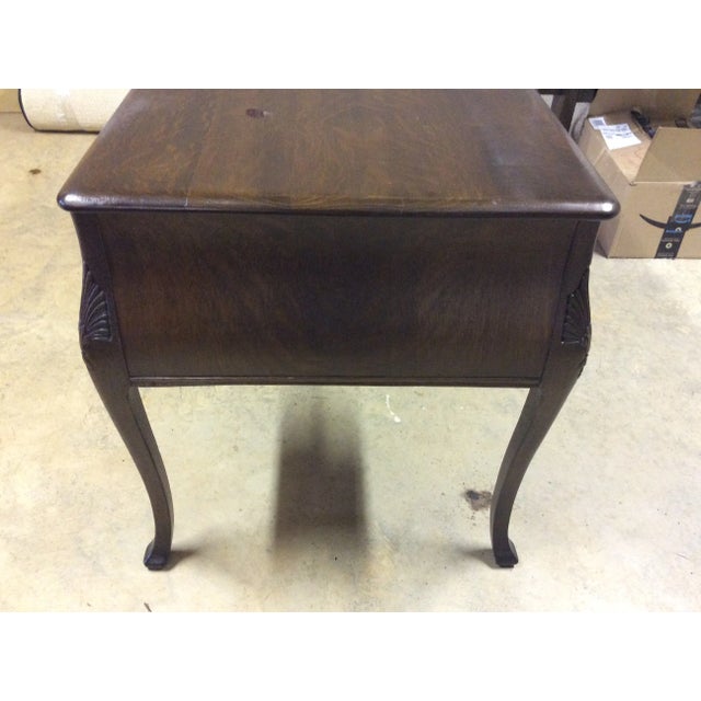 Early 20th Century Queen Ann Style Writing Table | Chairish