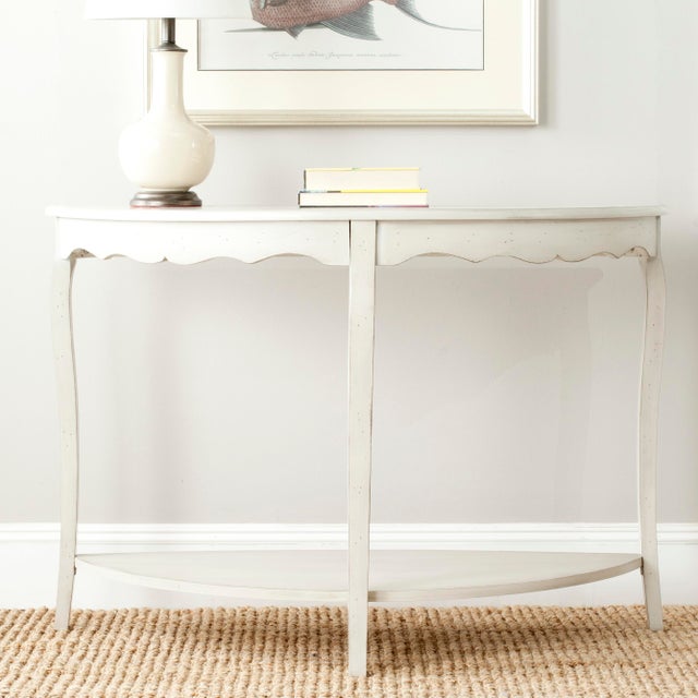 Wilson Console in White | Chairish