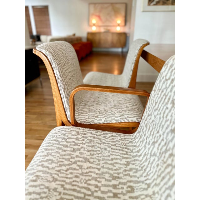 1976 Bill Stephens for Knoll Dining Chairs - Set of 6 | Chairish