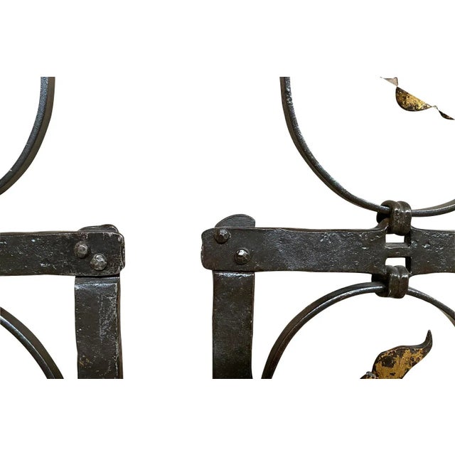 Pair of 17th Century Italian Iron Gates | Chairish