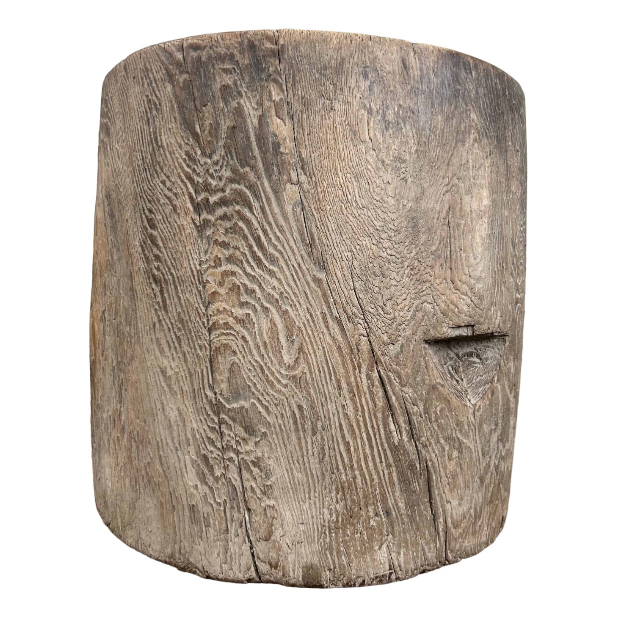 Antique Japanese Rice Mortar, 1890s | Chairish