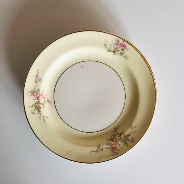 Vintage Cronin China Company Floral Design Bread Plates- Set of 4 ...