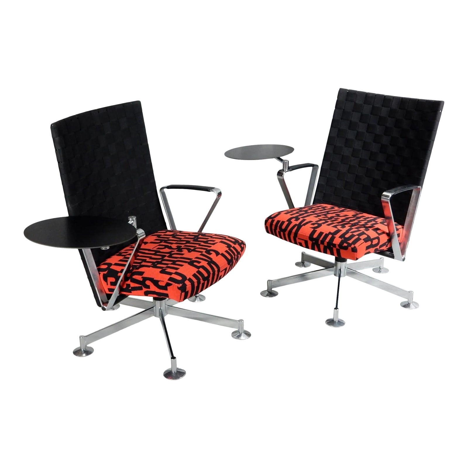 Space Age Lounge Chairs by Burkhard Vogtherr with Gunner Anderson ...