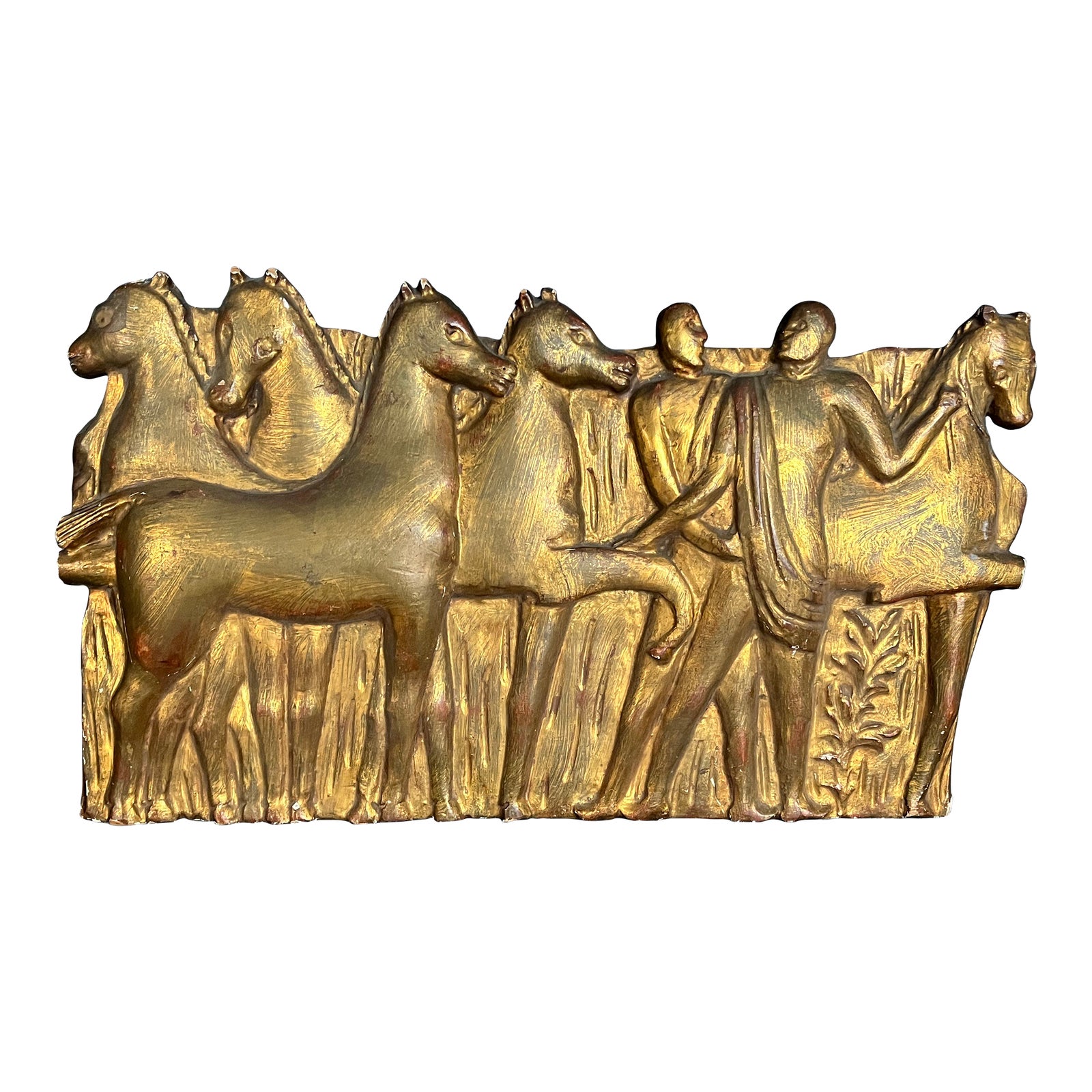 Neoclassical Gilt Frieze Fratelli Paoletti Firenze Italy | Chairish