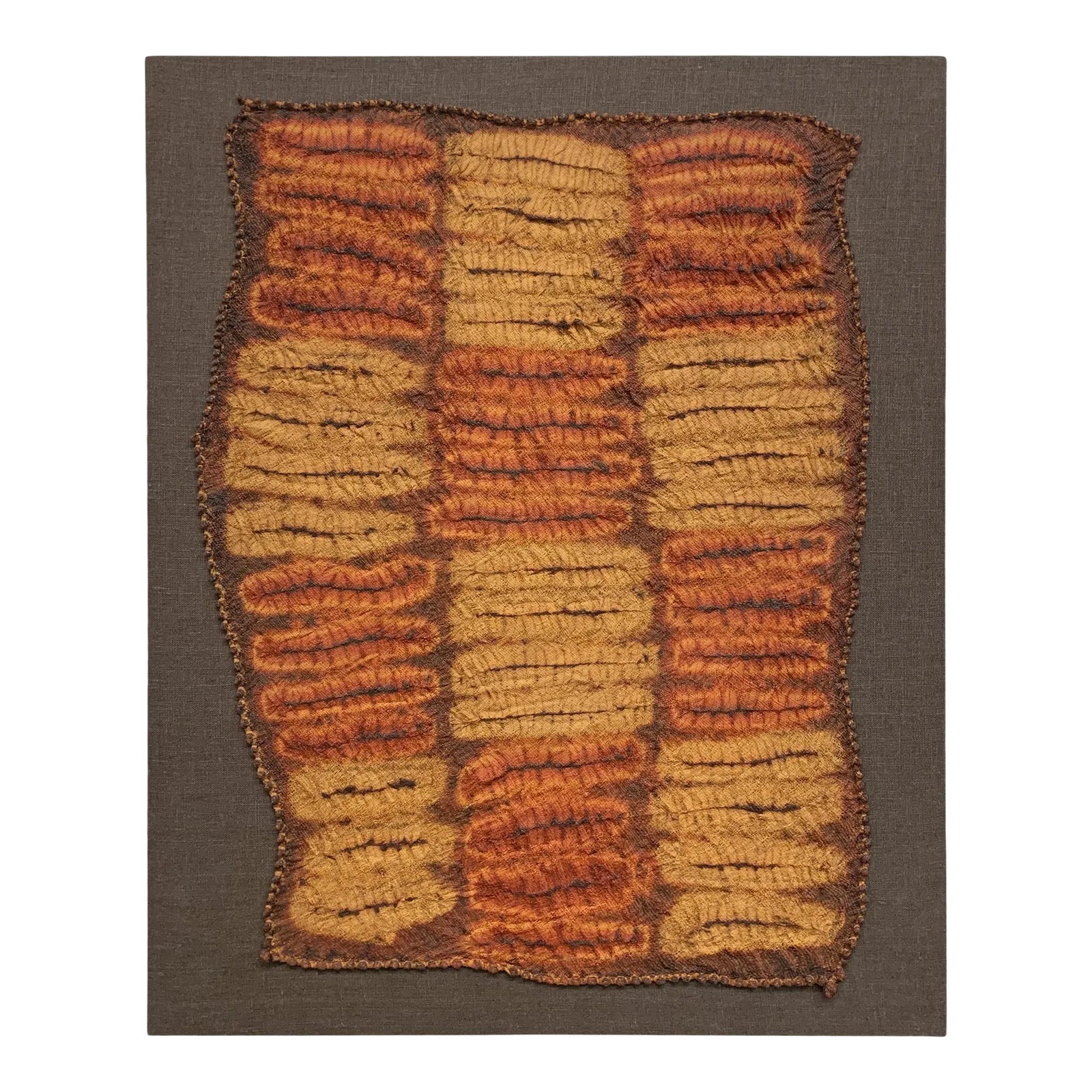 Tribal Dida Tie-Dyed Ceremonial Kerchief | Chairish