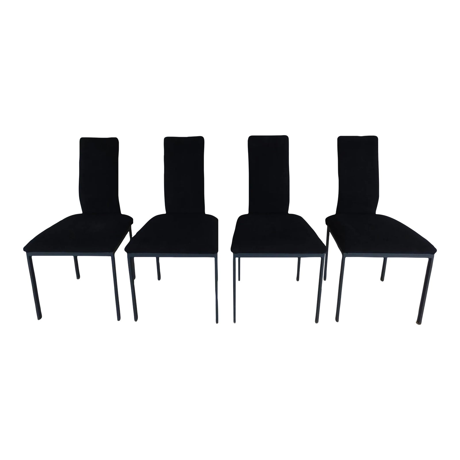 Postmodern Set of 4 Chairs by Minson Corporation | Chairish