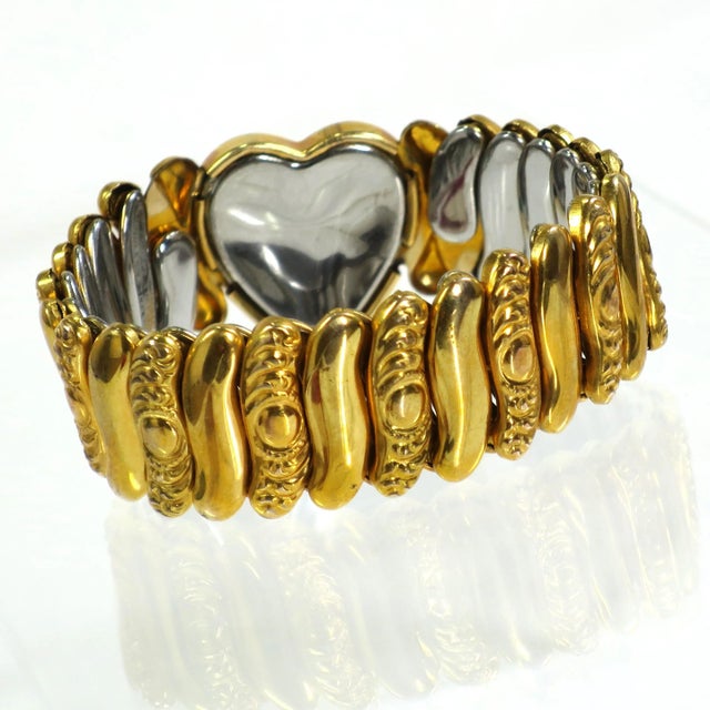 Vintage 1930s Sweetheart Expansion Bracelet | Chairish
