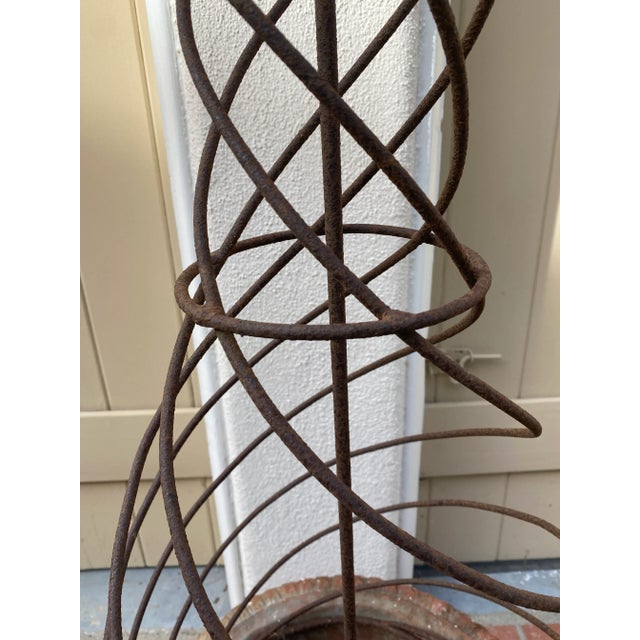 Extra Large Vintage Garden Topiary Forms | Chairish