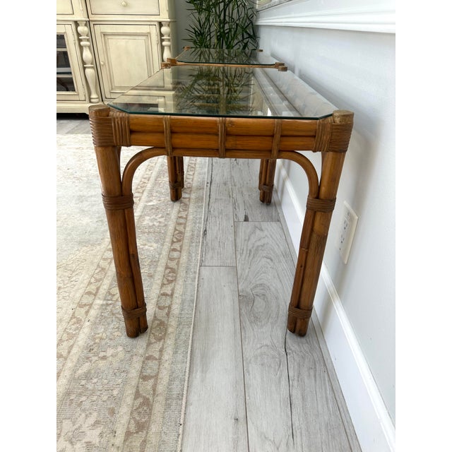 1980s Rattan End Tables Franco Albini Style - a Pair | Chairish