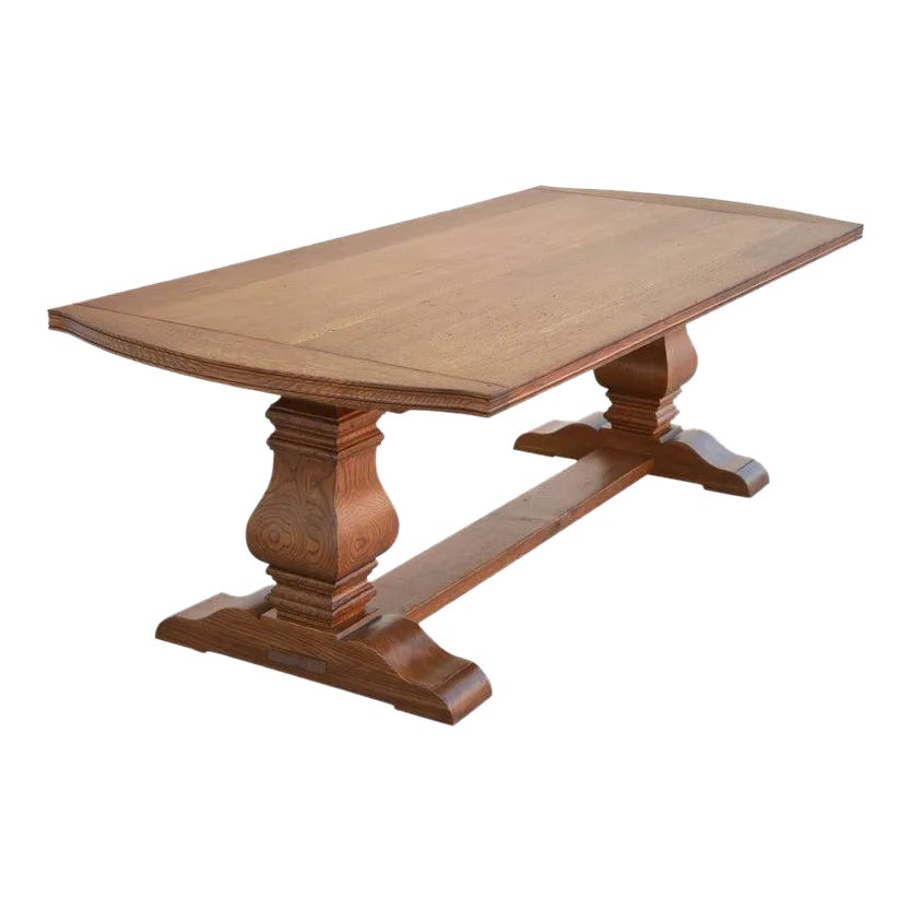 Expandable Dining Table Made From Rift Sawn Oak | Chairish