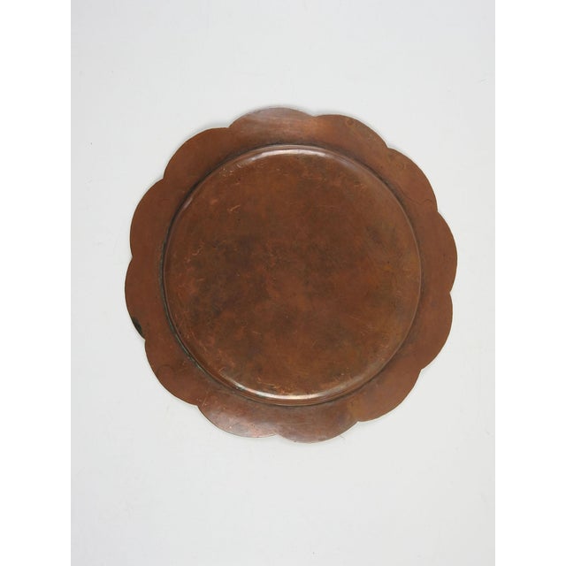 Hand Hammered Copper Plate | Chairish
