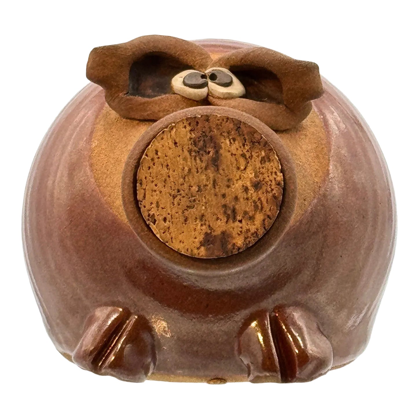 1980s Mahon Artisan Stoneware Piggy Bank All Original - Large Size ...