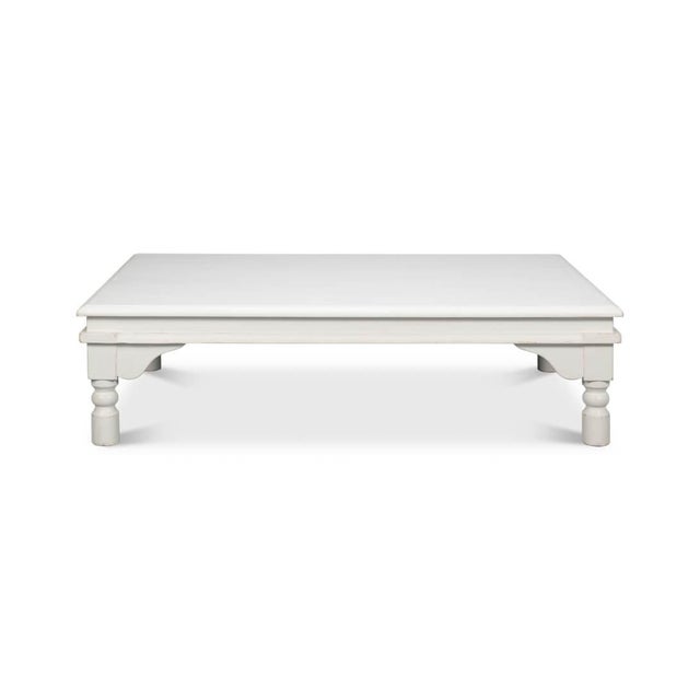 Antique White Coffee Table | Chairish