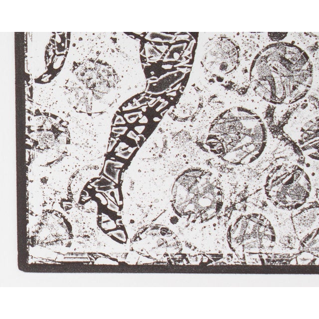 Signed Abstract Intaglio Print by Martin Barooshian | Chairish