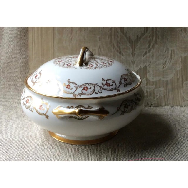 Pair of Royal Chelsea "Cardinal" Pattern Bone China Serving Bowls ...