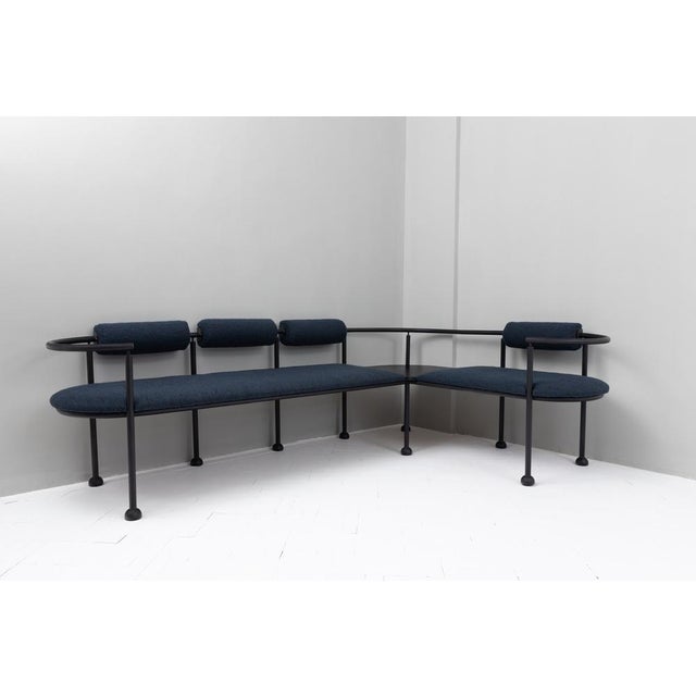 Postmodern Corner Bench, 1980s | Chairish