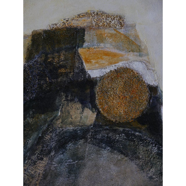 1970s Frederick Terna Abstract Expressionist Oil on Canvas Painting ...