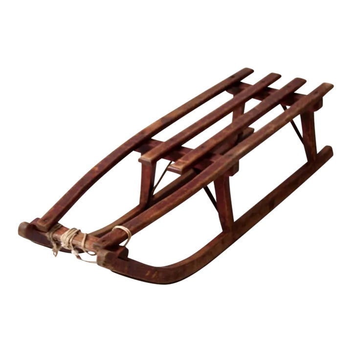Antique Primitive Sled | Chairish