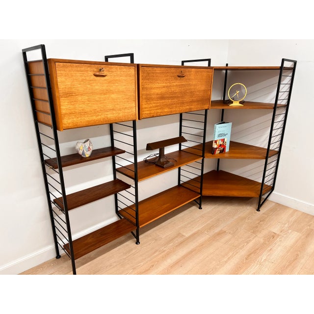 1960s Mid Century Ladderax Modular Wall Unit | Chairish