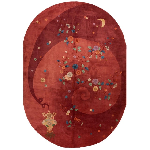 1930s Chinese - Art Deco Rug 7'9" X 11'0 " | Chairish