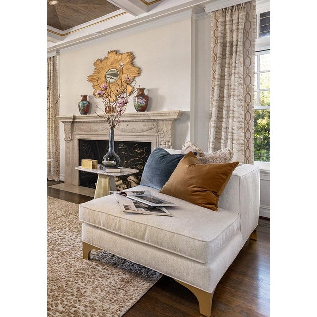 Custom Right Arm Facing Chaise Lounge | Chairish