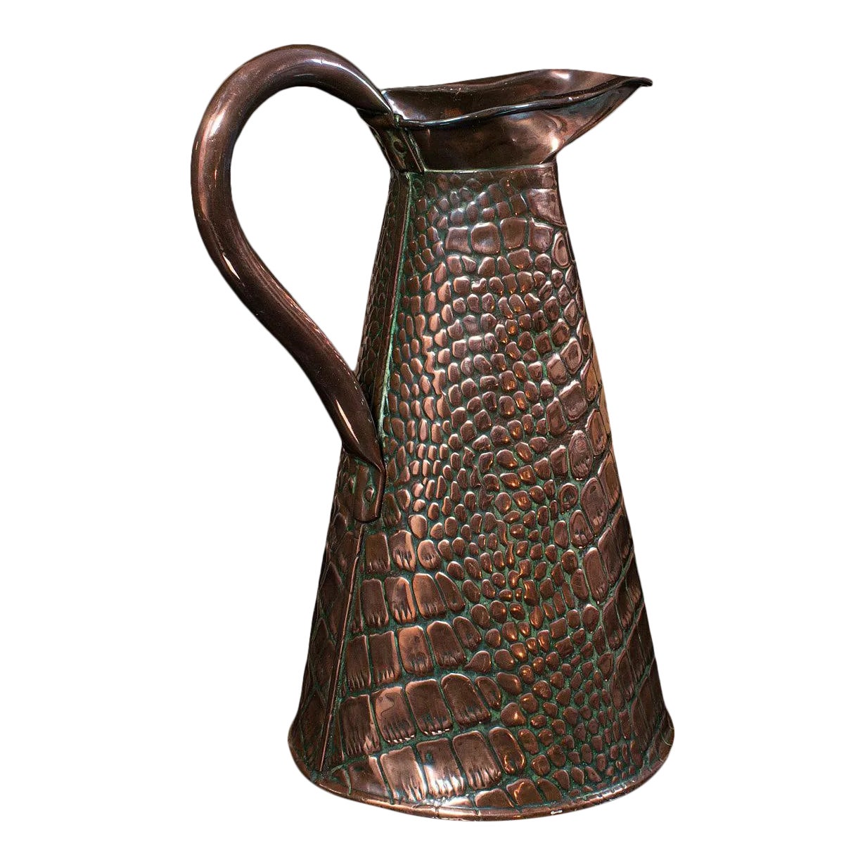 1900s Antique Victorian English Copper Serving Ewer | Chairish