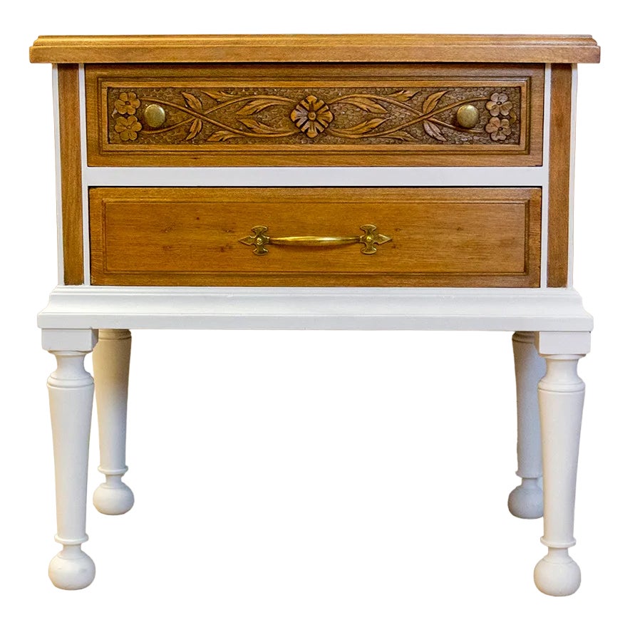 Vintage Wooden Nightstand, 1960s | Chairish