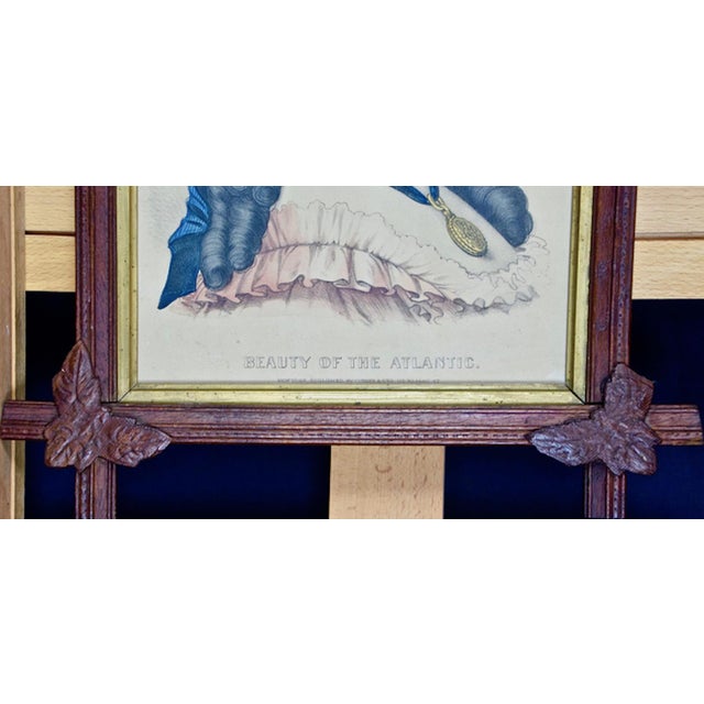 Currier & Ives"Beauty of the Atlantic" an Original Currier & Ives ...