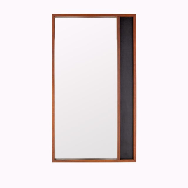 Mid Century Rectangular 55 Inch Wide Mirror | Chairish