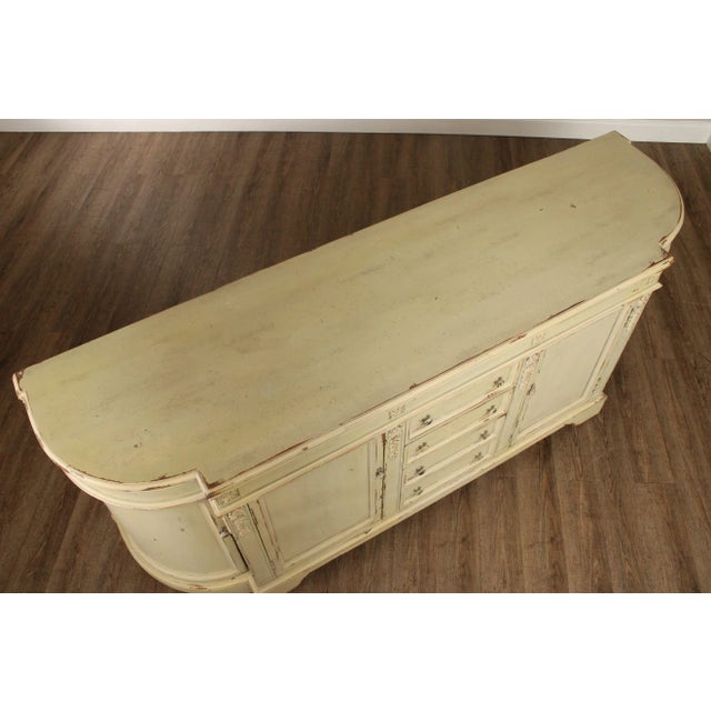 Habersham Plantation French Style Distress Painted 'Pompeii' Sideboard ...