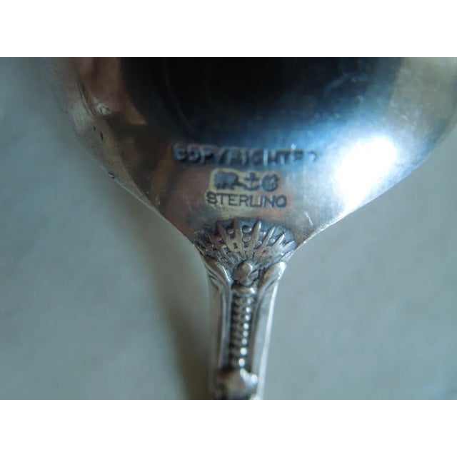 Set of 3 1888 Gorham Sterling Silver Versailles 'Cherub' Teaspoons 'D ...