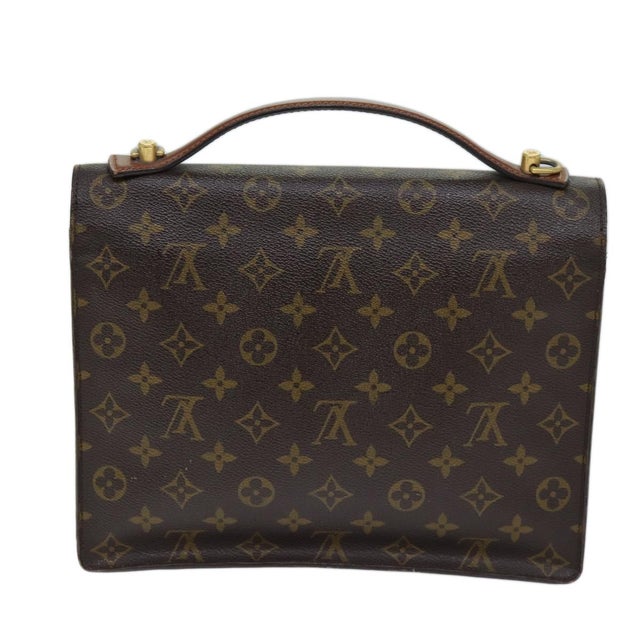 Louis Vuitton Monogram Monceau 2Way Hand Bag M51185 Lv Auth 72261 ...