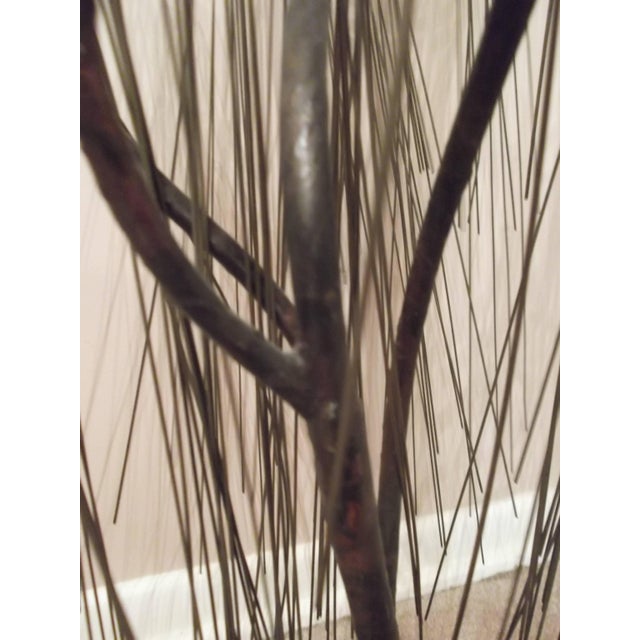 Abstract Willow Tree Welded Metal Sculpture | Chairish