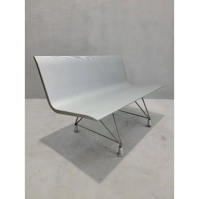 1990s Vintage Modern Aero Bench Styled After Lievore Altherr Molina for ...