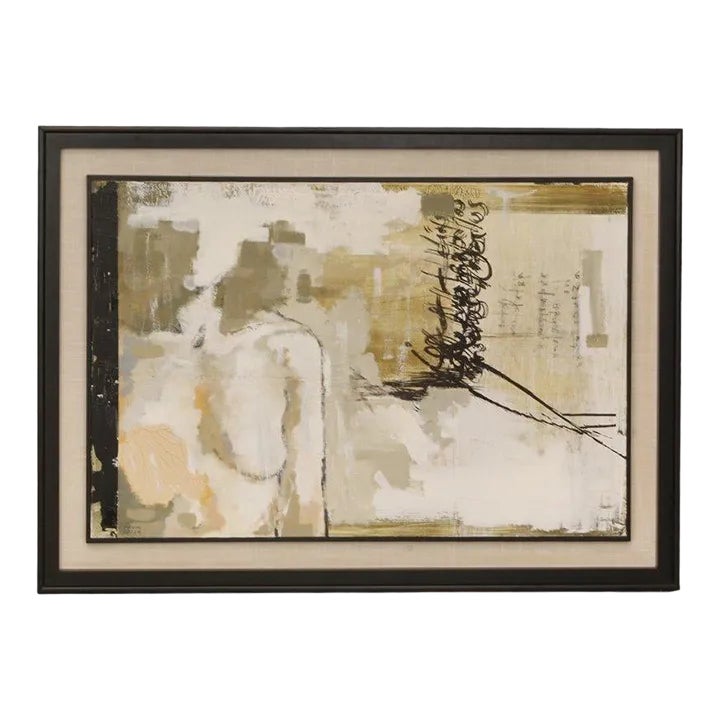 Contemporary Maxim Lipzer Framed Artwork - La Letra Siempre Hablando ...