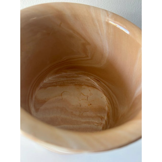 Mid 20th Century Mid Century “Roman Swirl” Ceramic Vase | Chairish