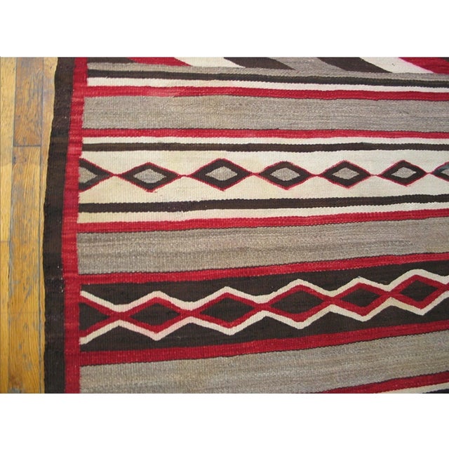 1930s American Navajo Style Chinle Carpet - 4' X 5'5" | Chairish