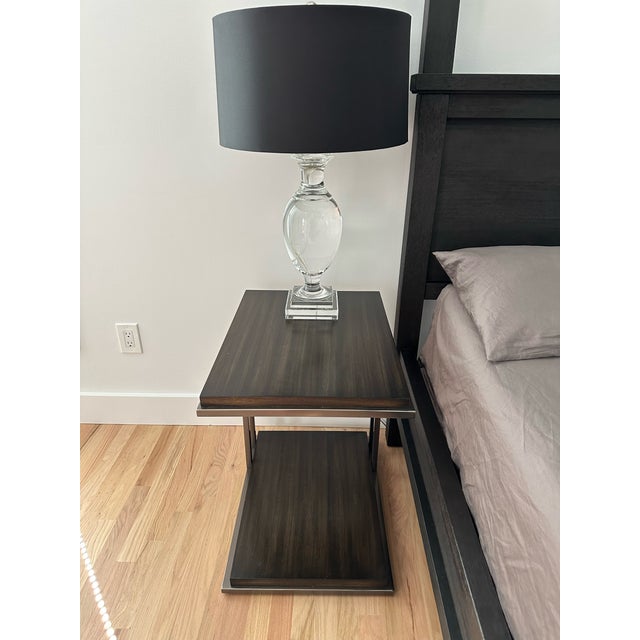 Vanguard Furniture "Phipps" Walnut End Tables - a Pair | Chairish